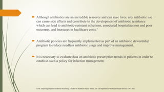 Pharma cor Audit Of Antibiotic Prescribing Practice In Tertiary Care.pptx
