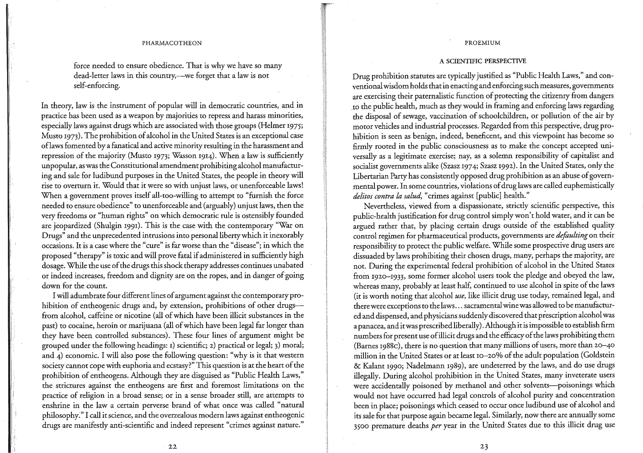 Pharmacotheon entheogenic drugs, their plant sources and history ...