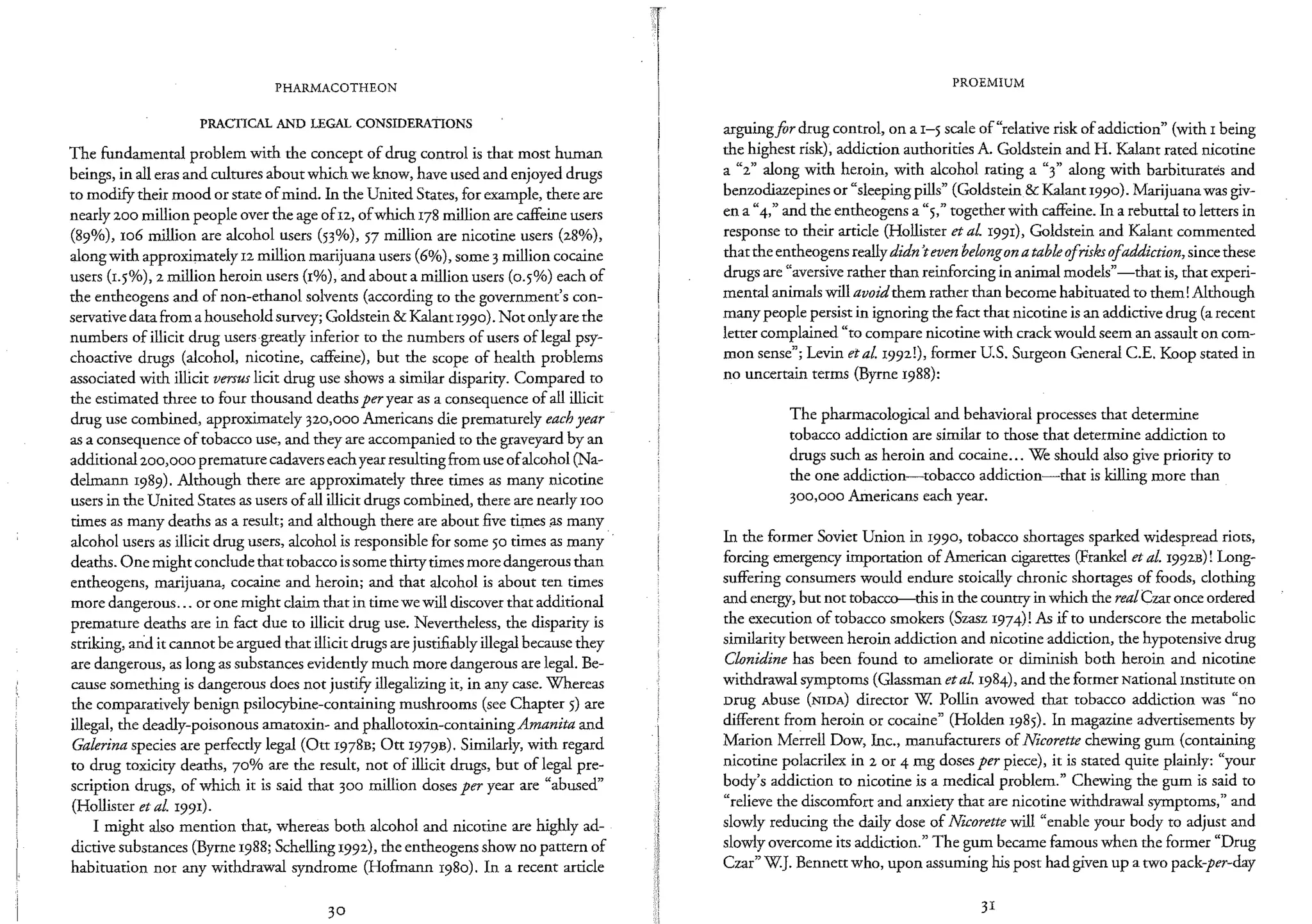 Pharmacotheon entheogenic drugs, their plant sources and history ...