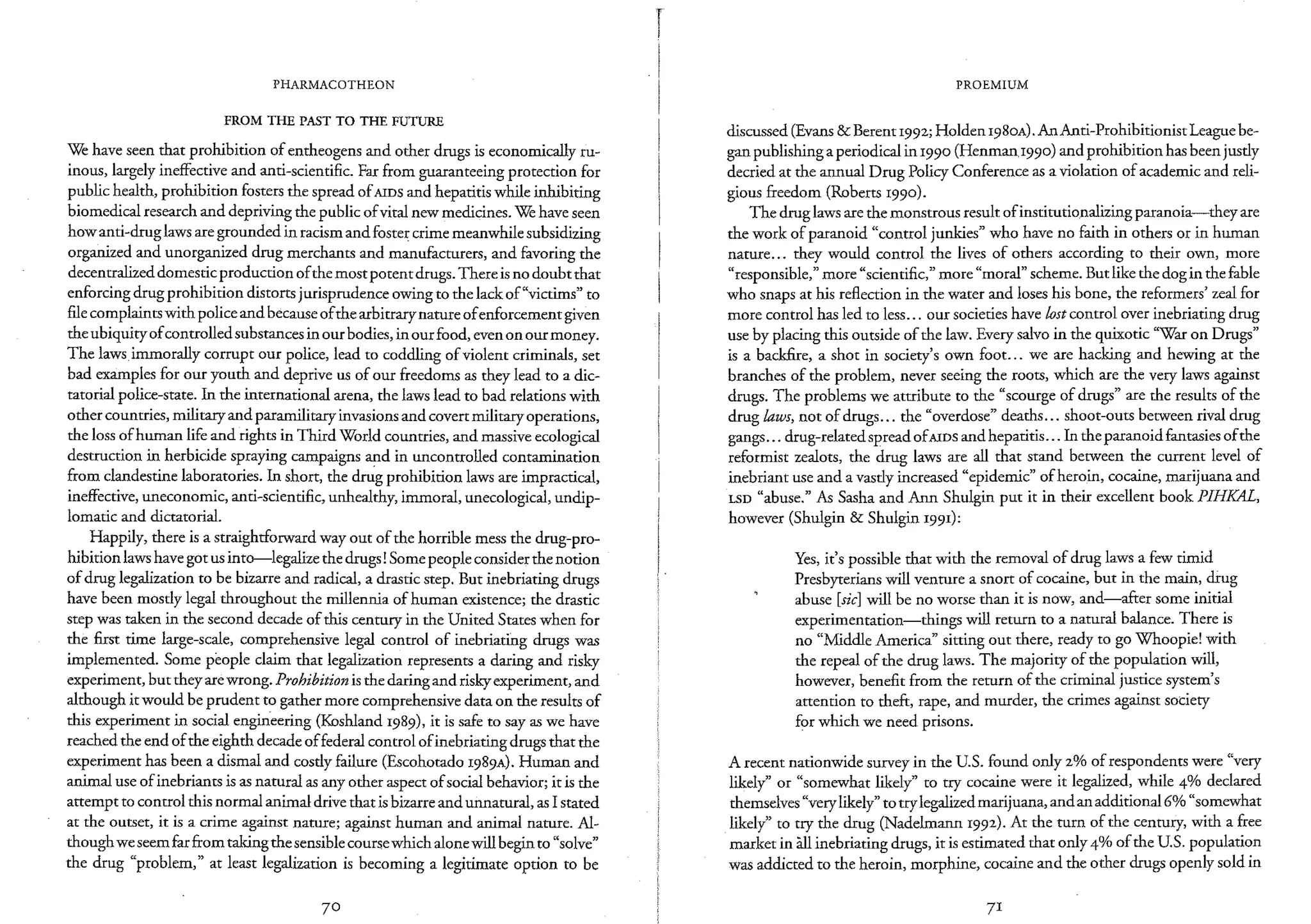 Pharmacotheon entheogenic drugs, their plant sources and history ...