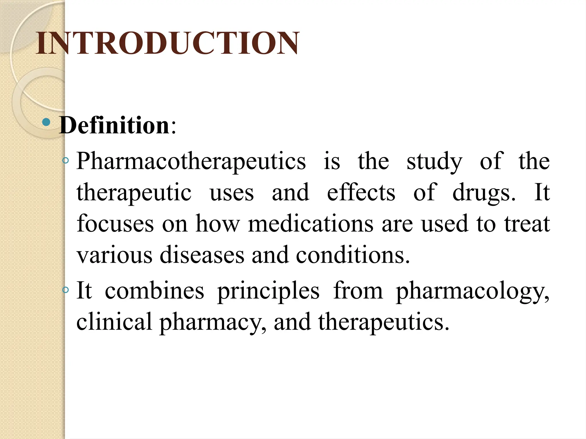 PHARMACOTHERAPEUTICS Diploma of Pharmacy.pptx