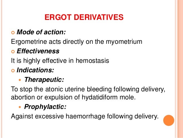 Pharmacotherapeutics in obstetrics