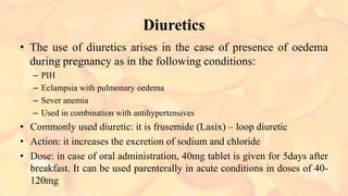 pharmacotherapeutics in obstetrics. ppt | PPT
