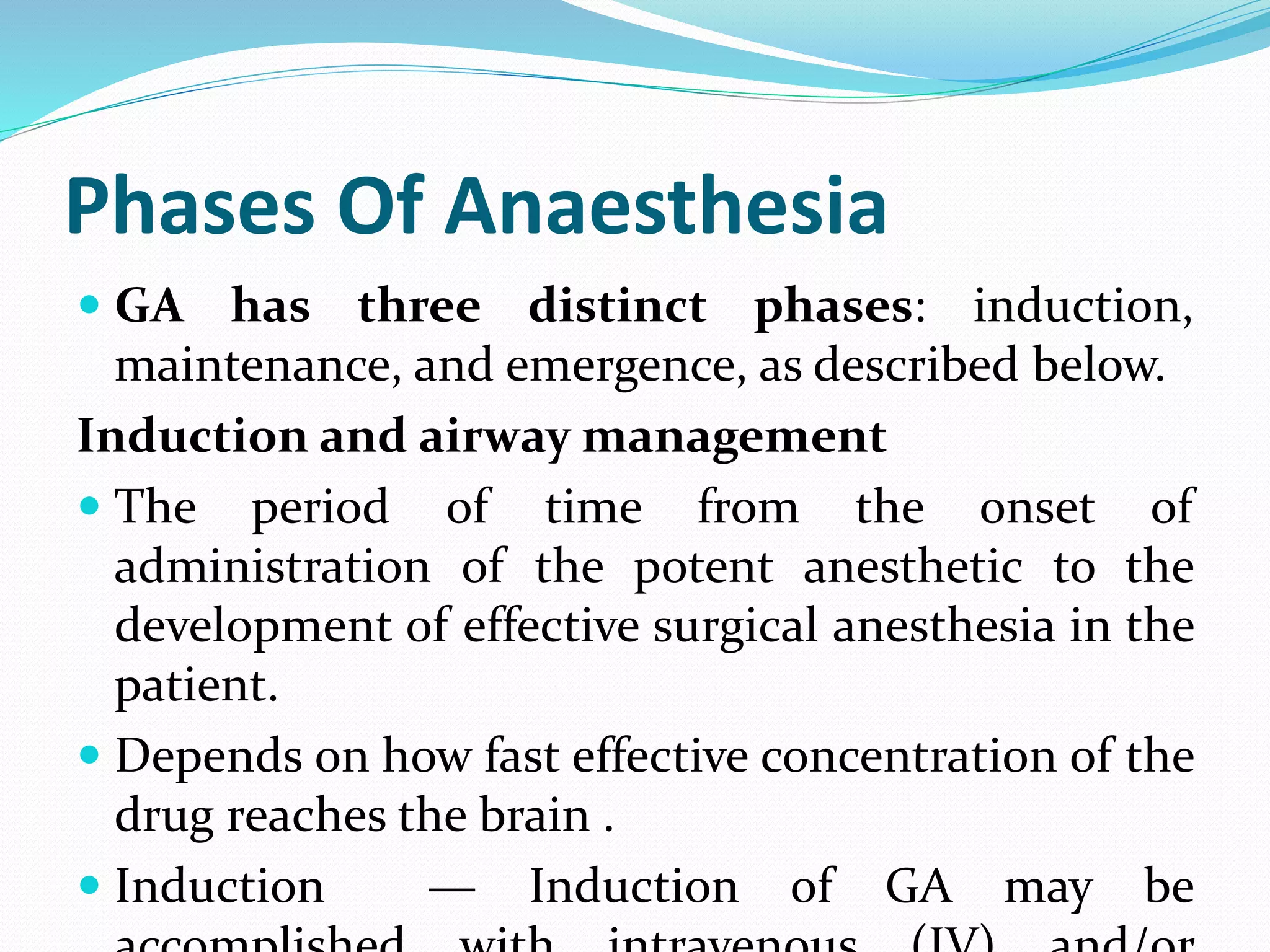 Pharmacotherapeutics of anesthesia ppt | PPTX