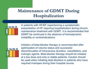 Pharmacotherapy in HFrEF | PPT