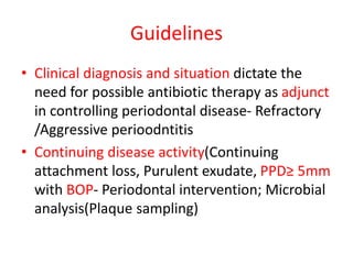 Pharmacotherapy in Periodontology.ppt