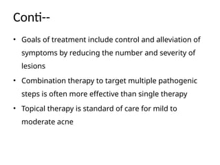 Pharmacotherapy o f Acne Vulgaris.pptx