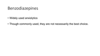 Pharmacotherapy of anxiety disorder | PPTX