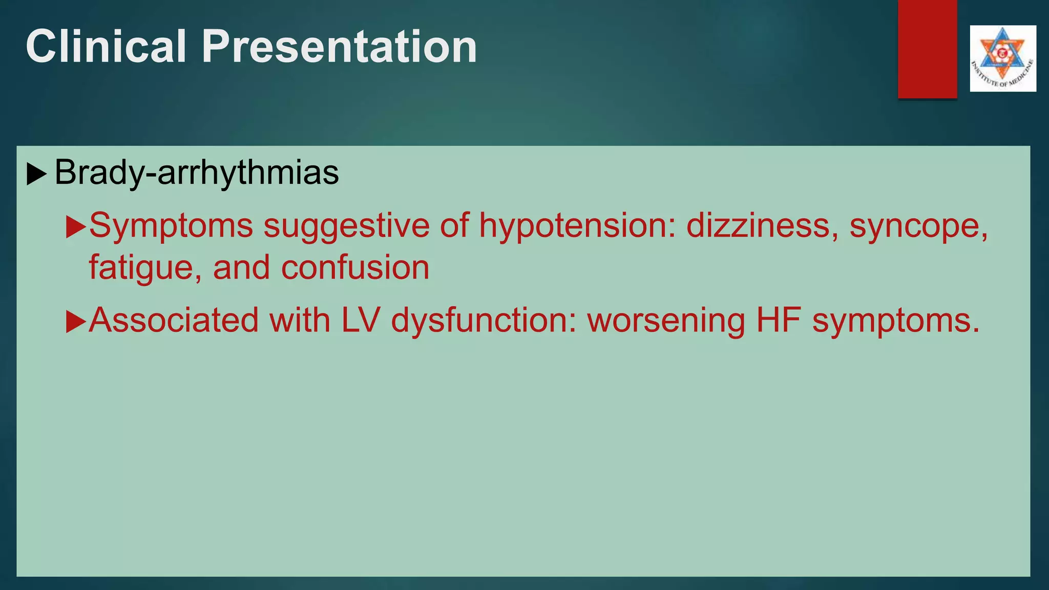 Pharmacotherapy of arrhythmia | PPTX