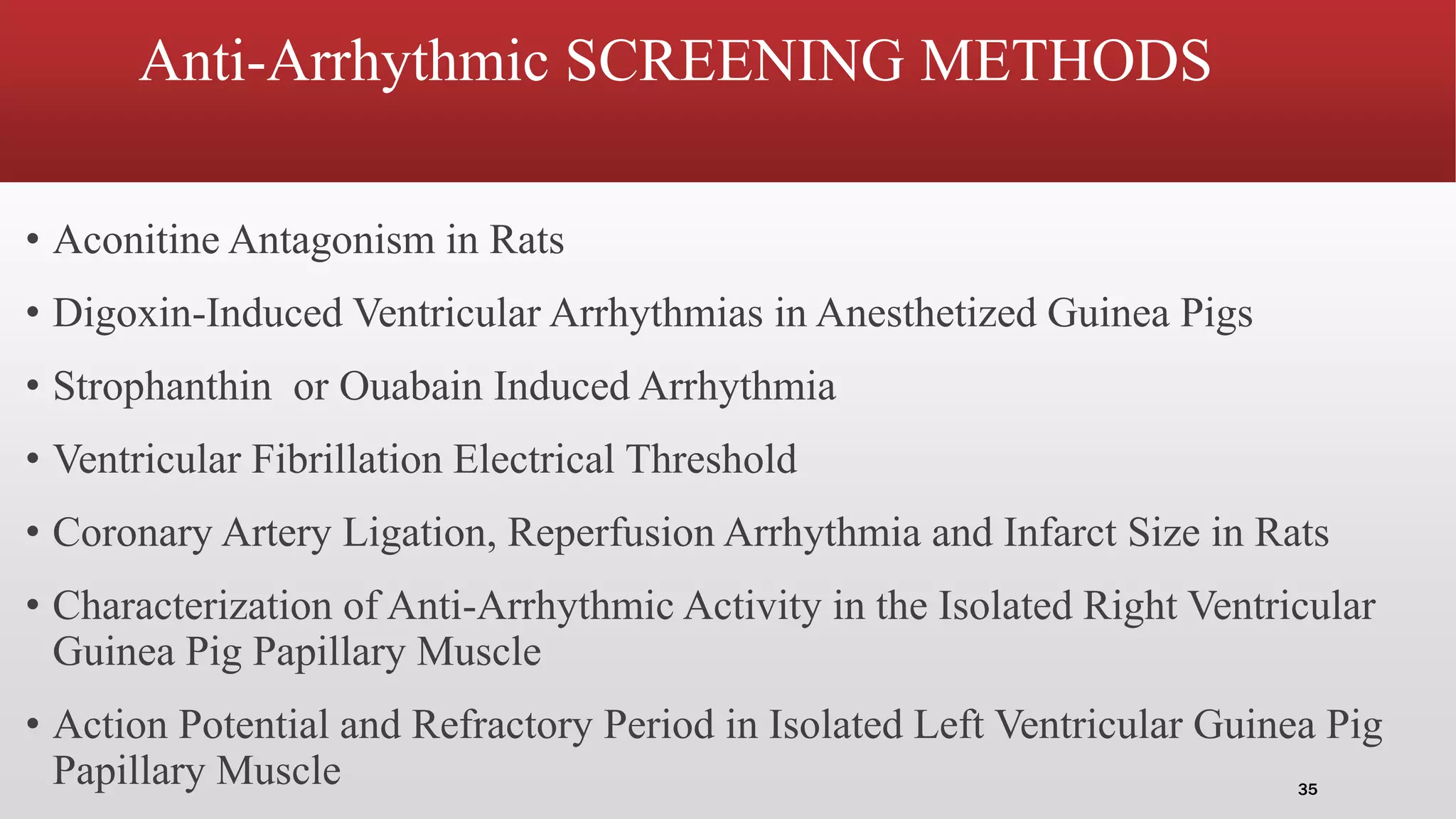 Pharmacotherapy of arrythmia | PPTX