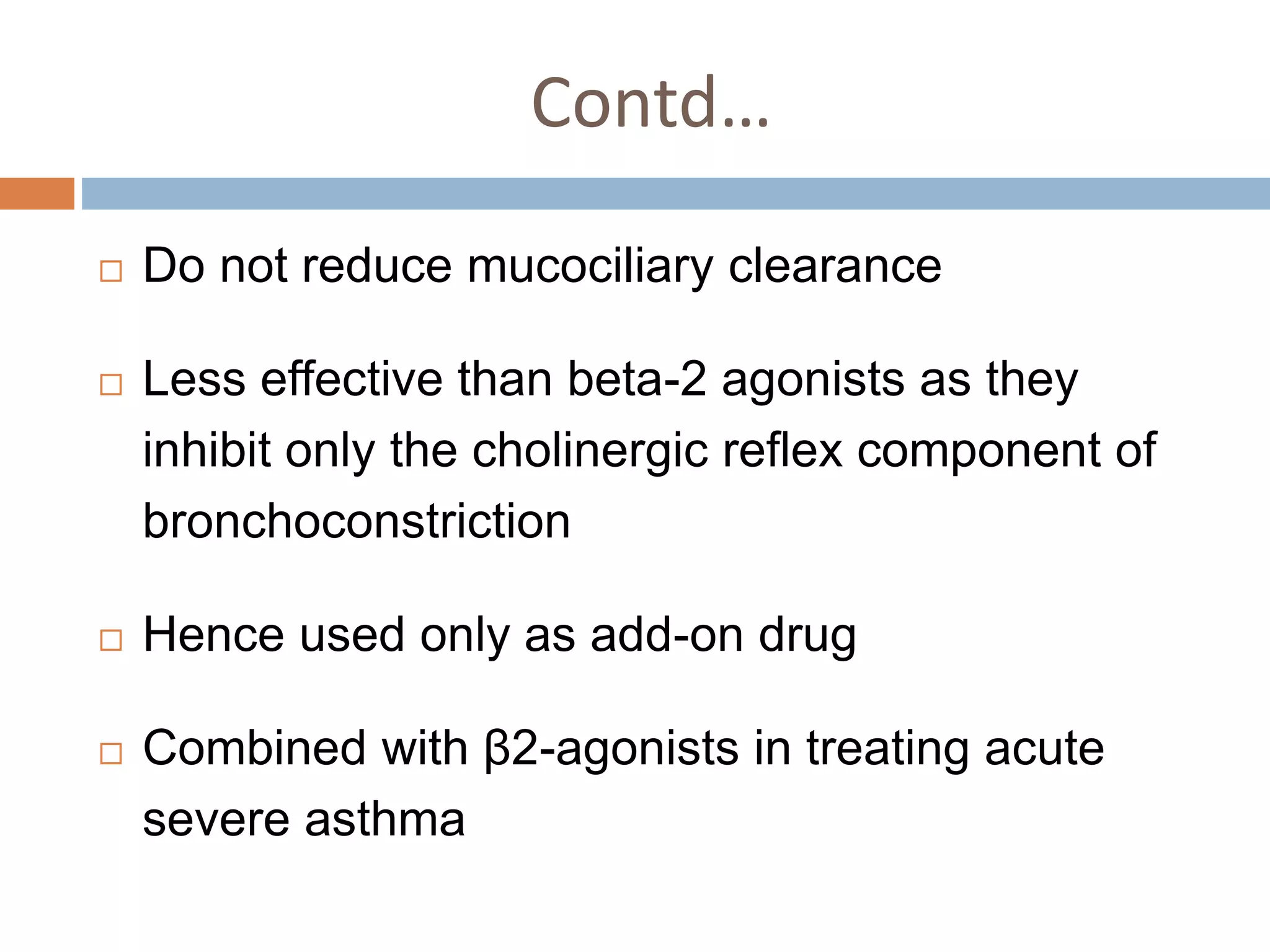 Pharmacotherapy of asthma | PPTX