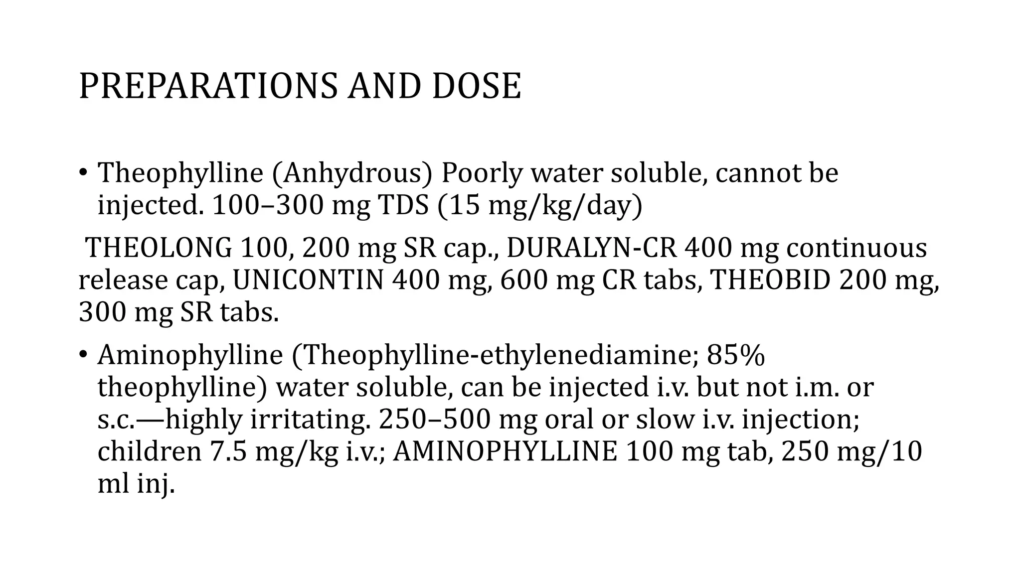 Pharmacotherapy of asthma and copd | PPTX