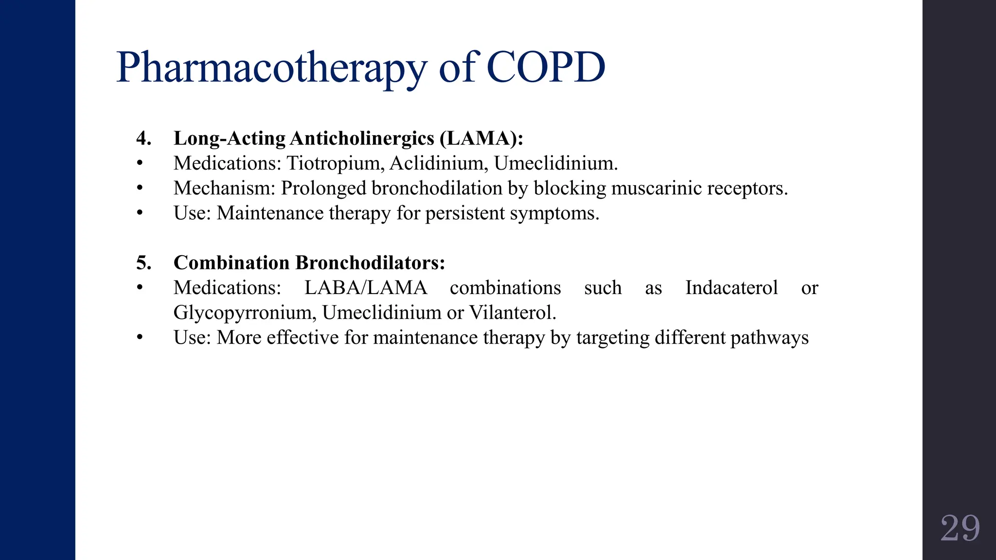 Pharmacotherapy of Asthma and Chronic Obstructive Pulmonary Disease (COPD) | PPTX