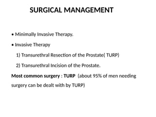 Pharmacotherapy of Benign Prostatic Hyperplasia drug interaction ...