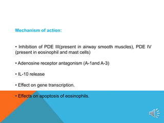 Pharmacotherapy of bronchial asthma | PPT