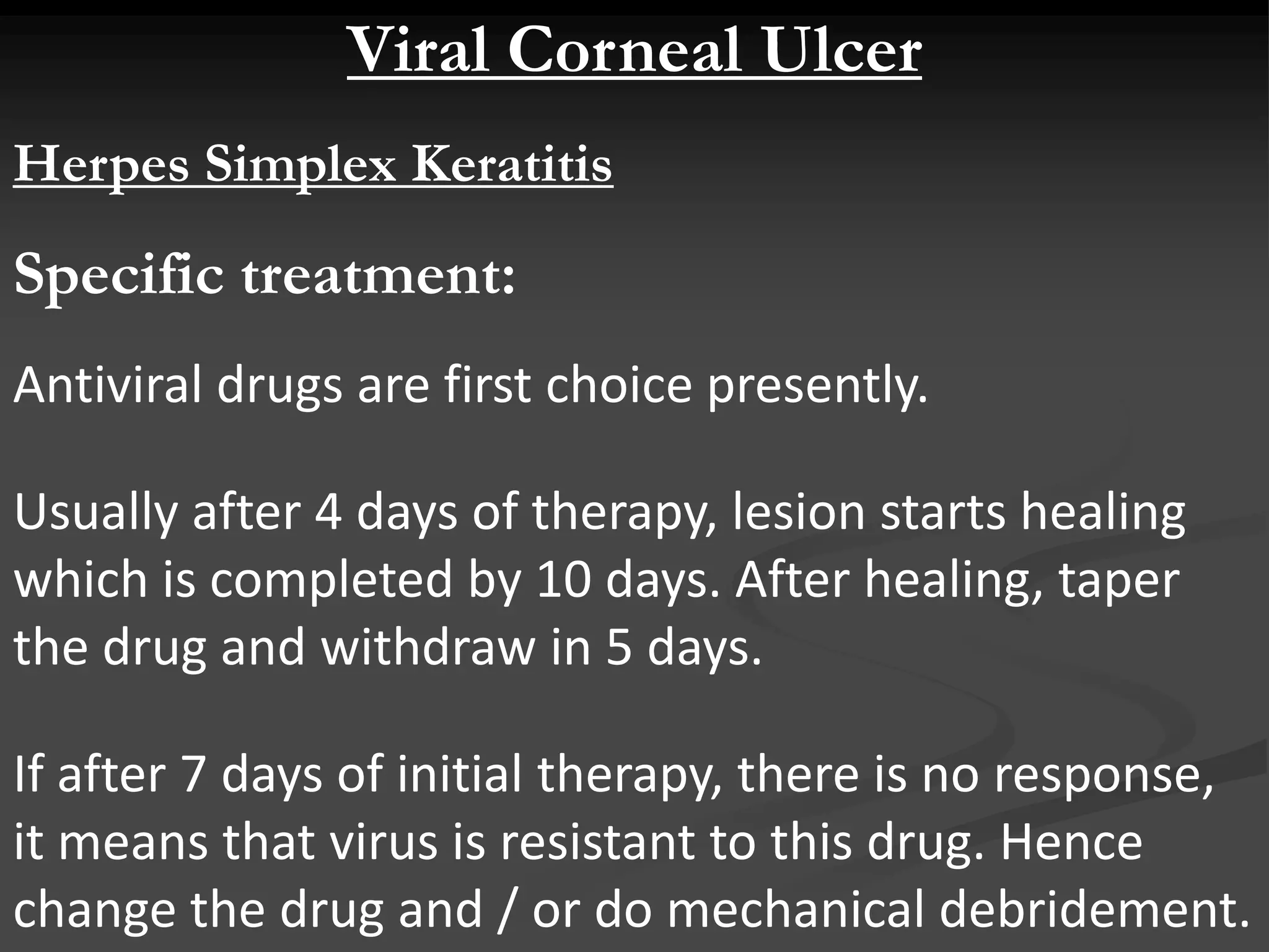 Pharmacotherapy of corneal ulcer | PPTX