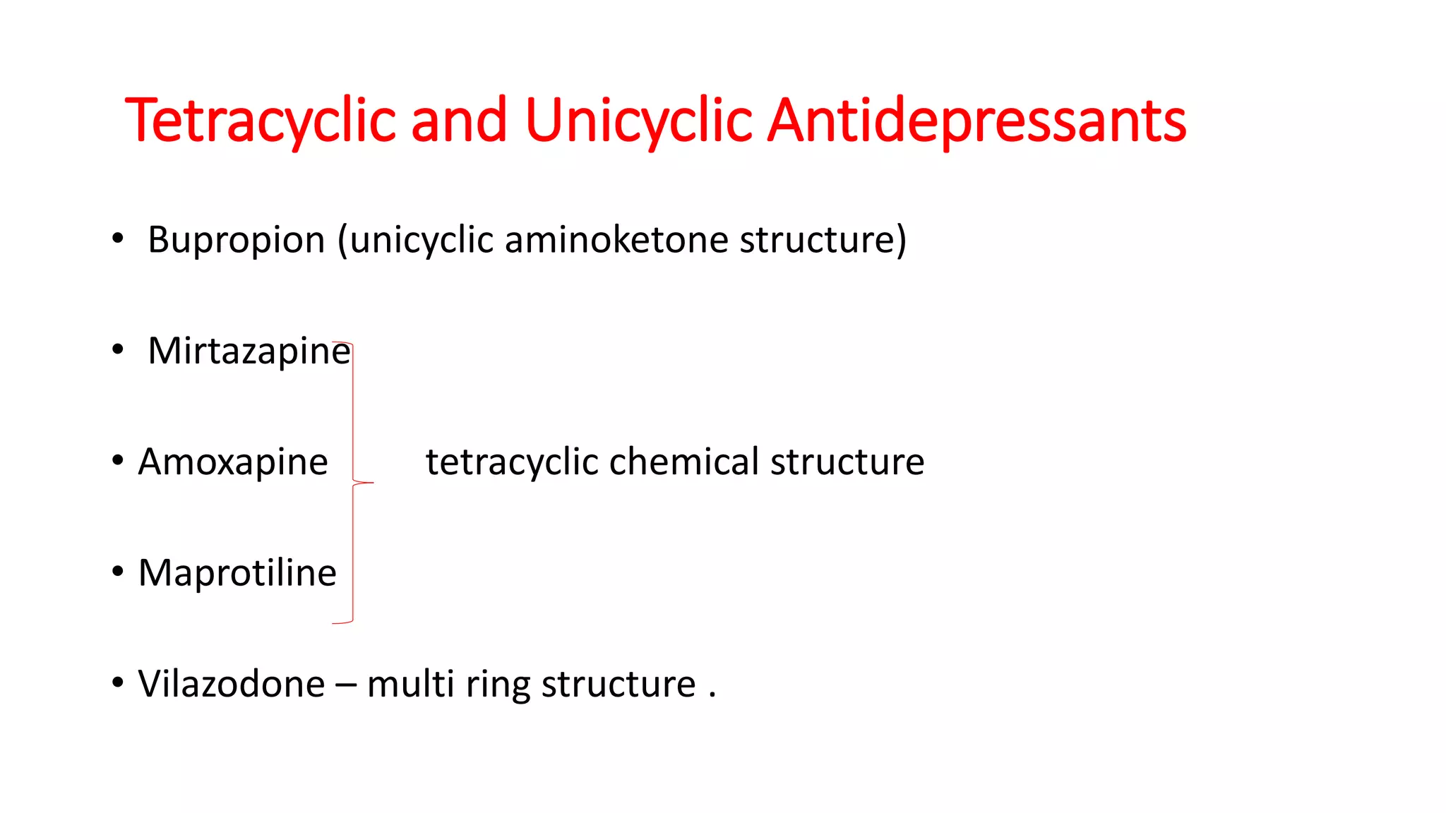 Pharmacotherapy of depression | PPTX