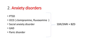 Pharmacotherapy of depression | PPTX