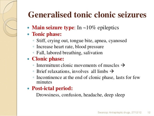 Pharmacotherapy of epilepsy