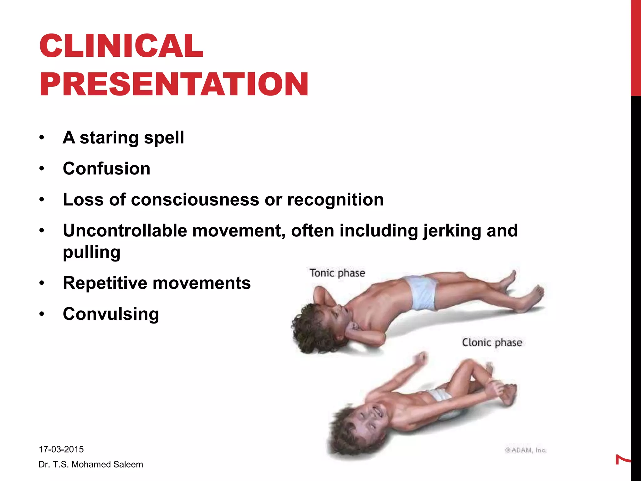 Pharmacotherapy of epilepsy | PPTX