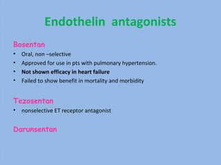 Pharmacotherapy of heart failure | PPT