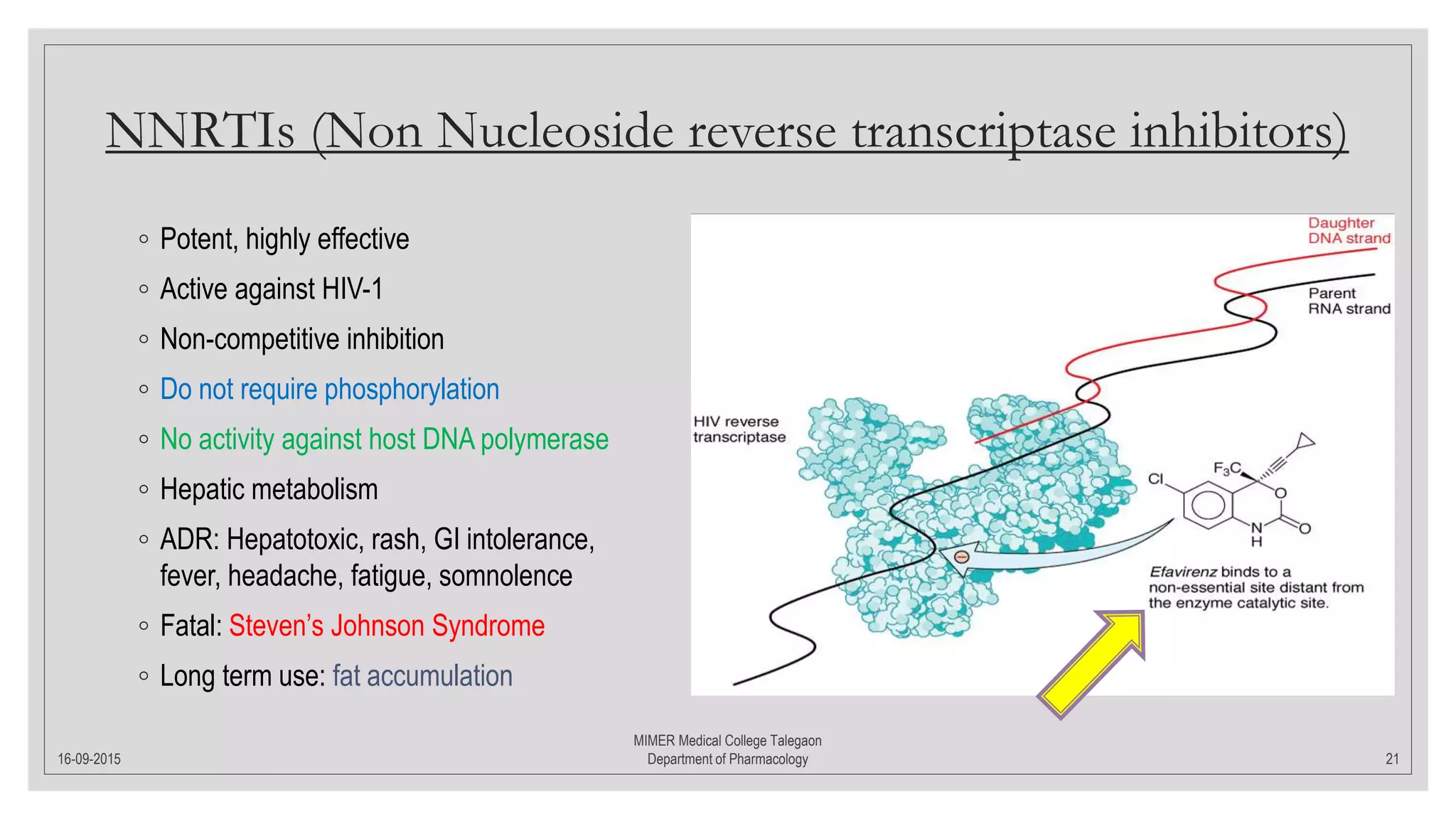 Pharmacotherapy of HIV | PPTX