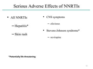 Pharmacotherapy of HIV management | PPTX