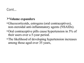 pharmacotherapbbĥjjy of hypertension.pptxjjiijn | PPT