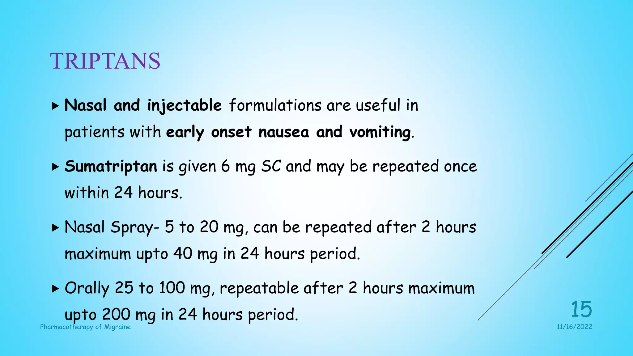 Pharmacotherapy of migraine.pptx