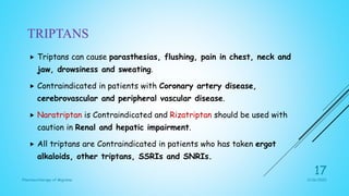 Pharmacotherapy of migraine.pptx