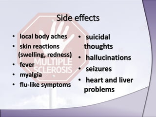Pharmacotherapy of multiple sclerosis | PPSX