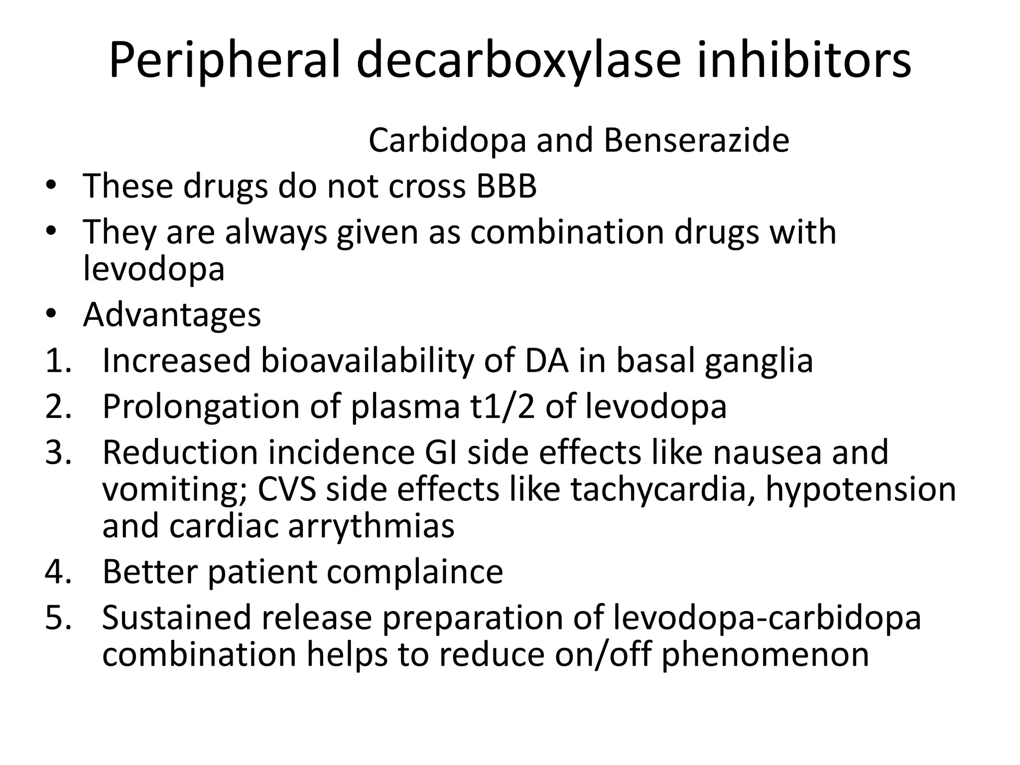 Pharmacotherapy of parkinsonism | PPTX