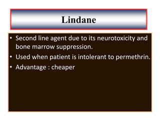 Pharmacotherapy of pediculosis | PPT