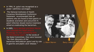 Pharmacotherapy of Peptic ulcer | PPTX