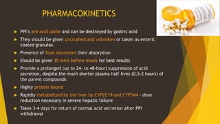 Pharmacotherapy of Peptic ulcer | PPTX