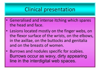 Pharmacotherapy of scabies | PPTX