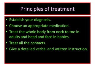 Pharmacotherapy of scabies | PPTX