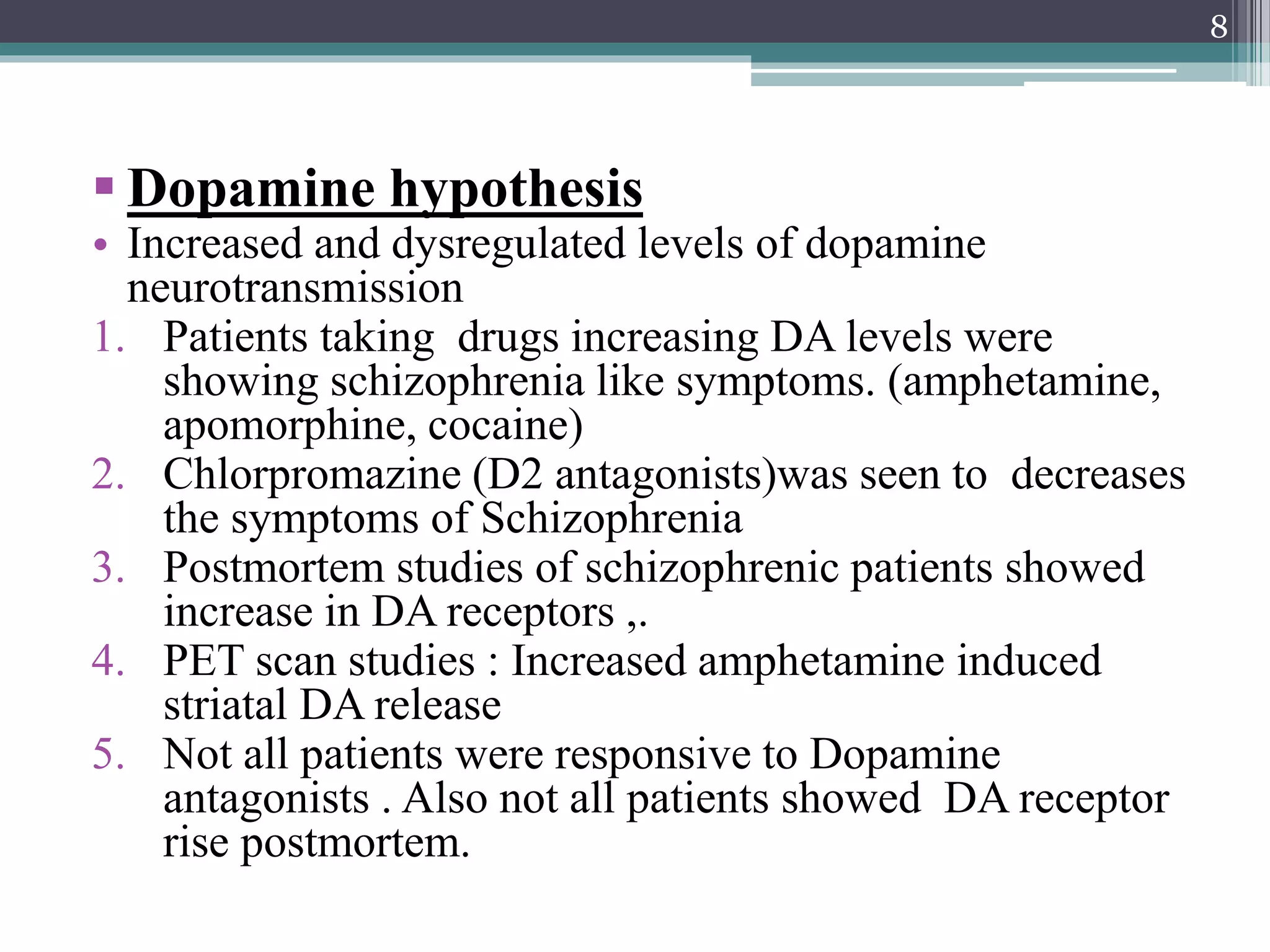 Pharmacotherapy of schizophrenia | PPTX