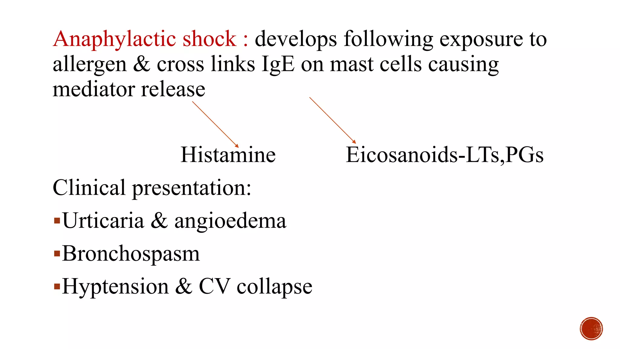 Pharmacotherapy of shock | PPTX