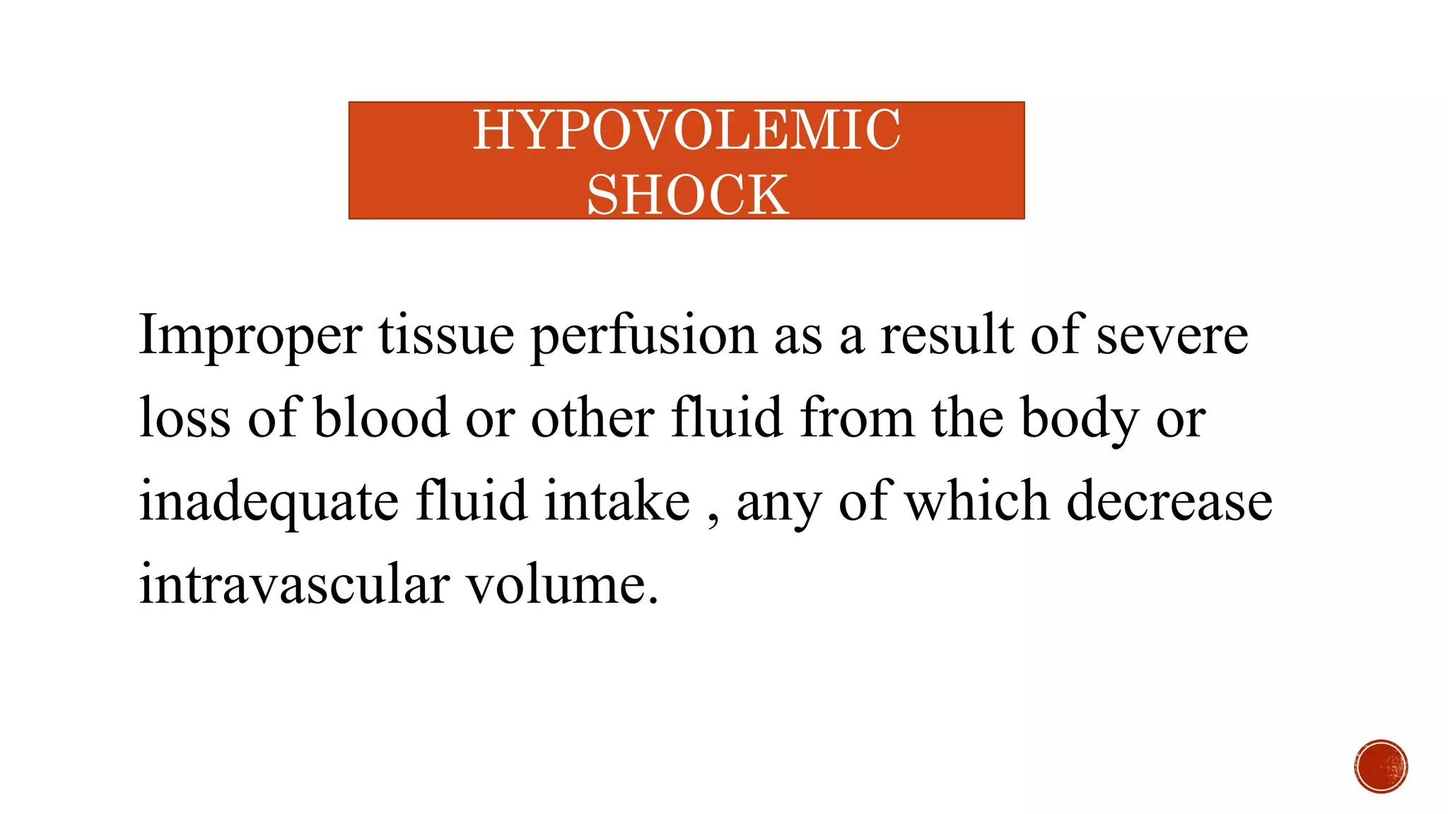 Pharmacotherapy of shock | PPTX