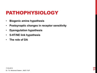 Pharmacotherapy of sp and depressive disorders | PPTX