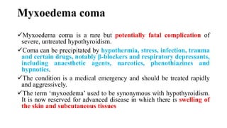 Pharmacotherapy thyroid disorders | PPTX