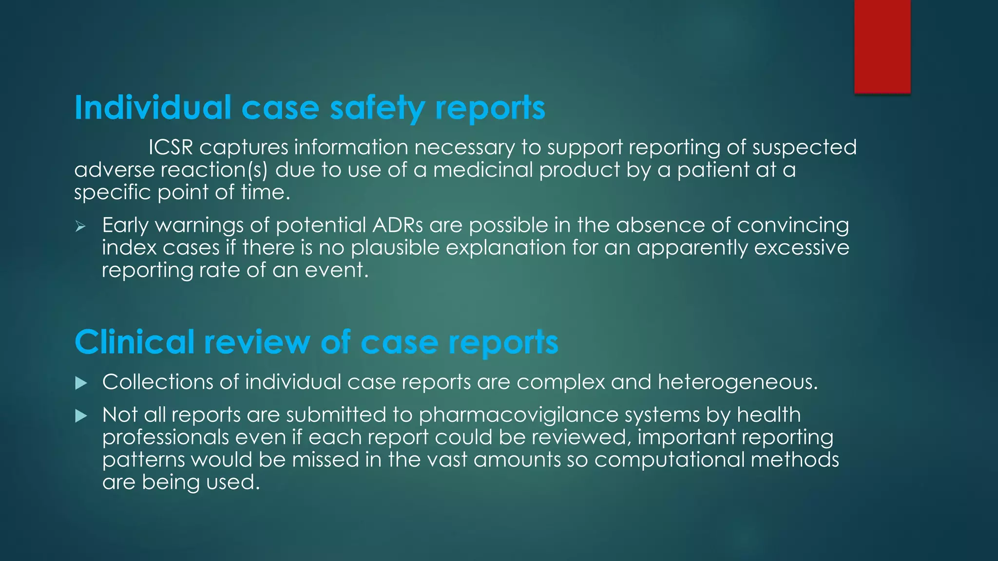 Pharmacovigilance | PDF
