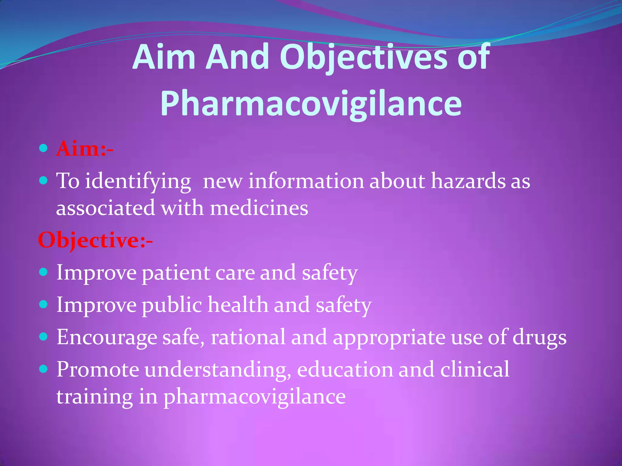 Pharmacovigilance | PPTX
