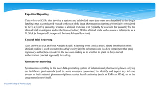 Pharmacovigilance | PPTX