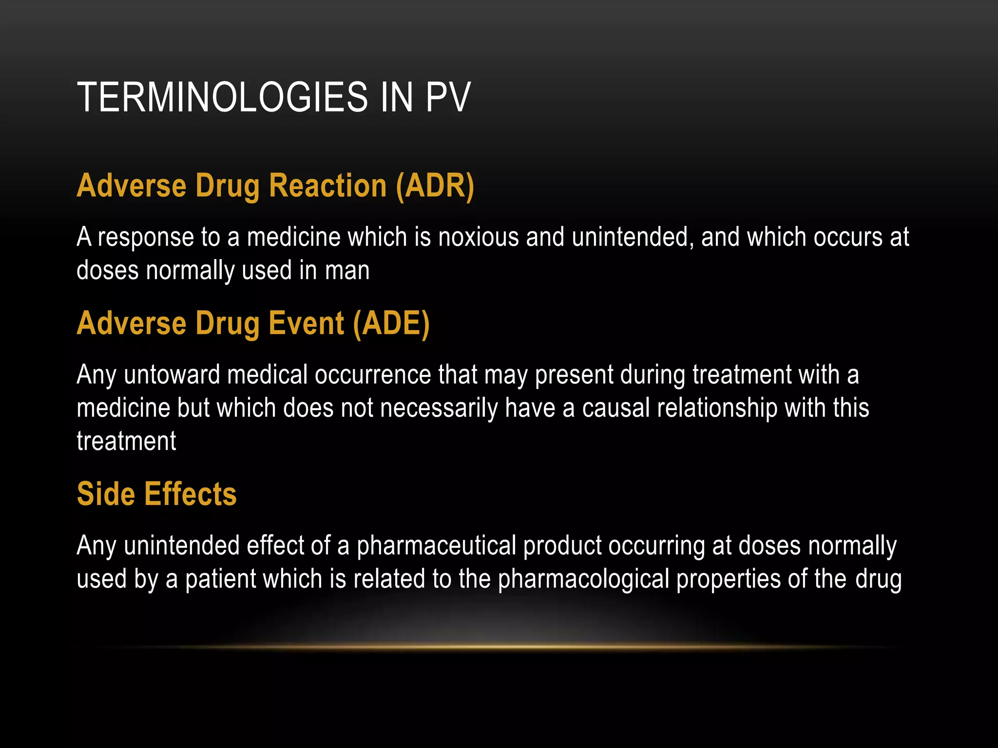 Pharmacovigilance | PPTX