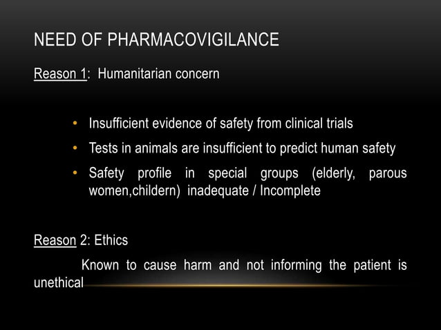 Pharmacovigilance | PPTX | Pharmaceutical Industry | Industries