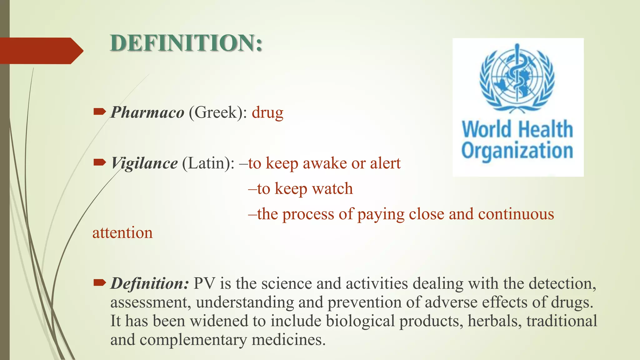 Pharmacovigilance | PPTX