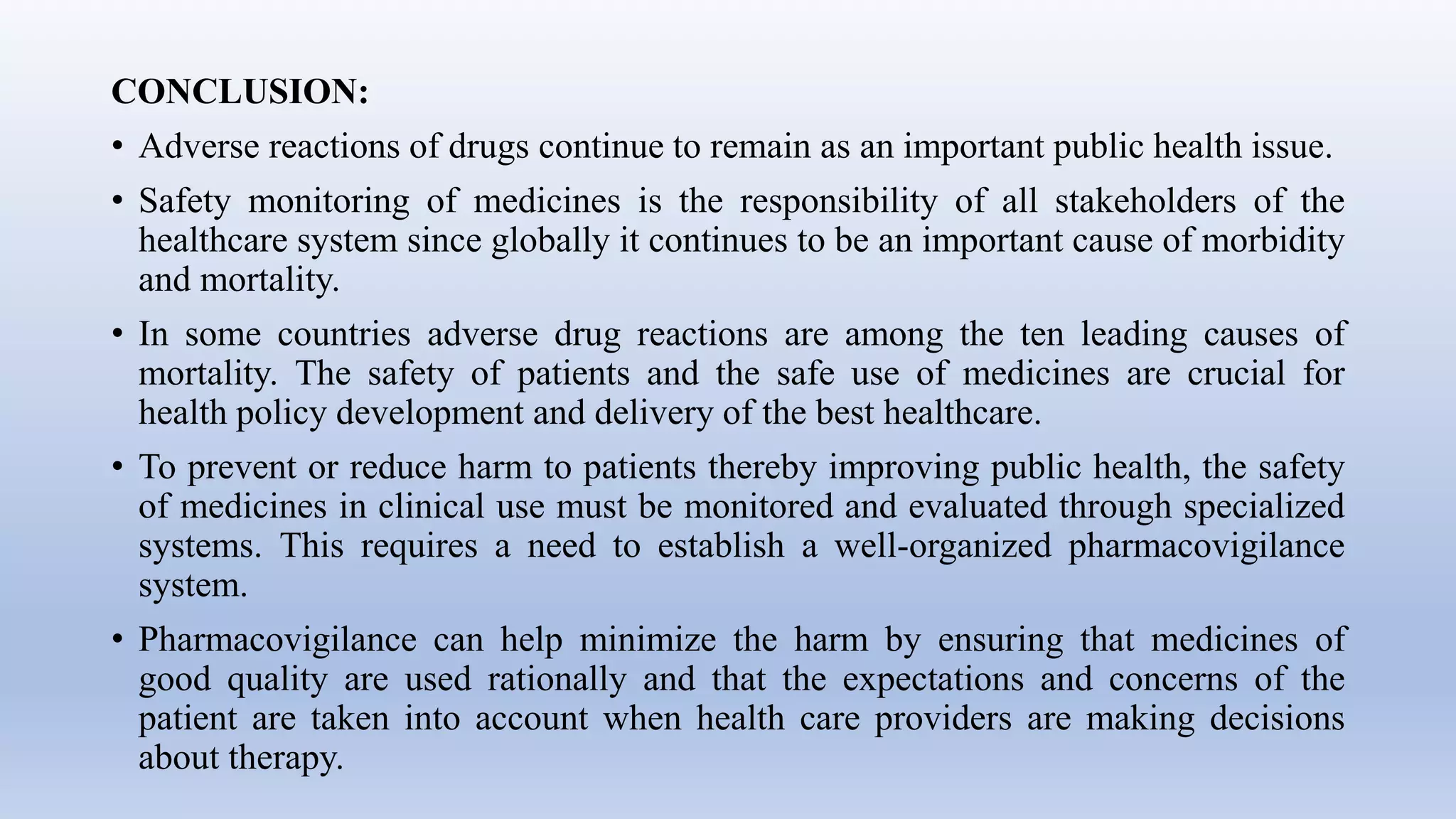 Pharmacovigilance | PPTX