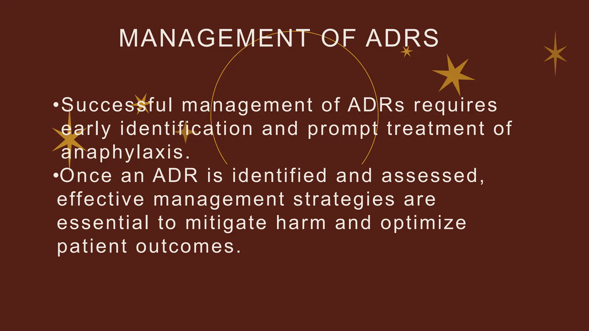ADVERSE DRUG REACTIONS (ADRs) AND ROLE OF PHARMACIST IN ...